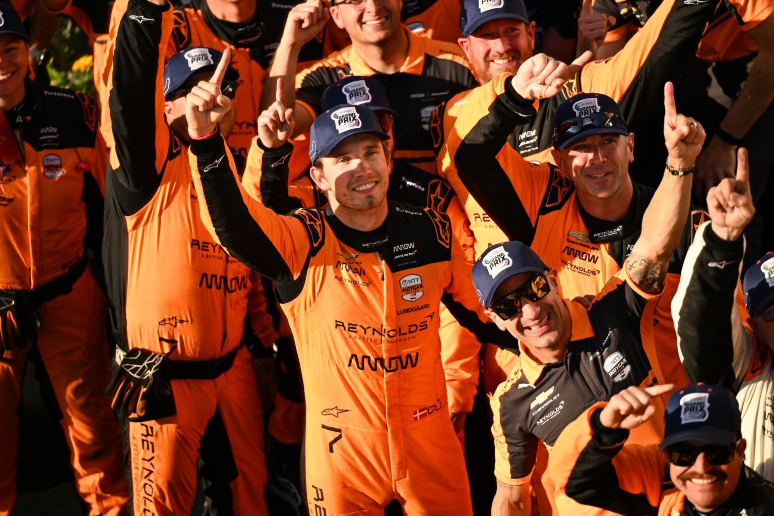 Christian Lundgaard vinder Sonsio Grand Prix på Indianapolis med Arrow ...